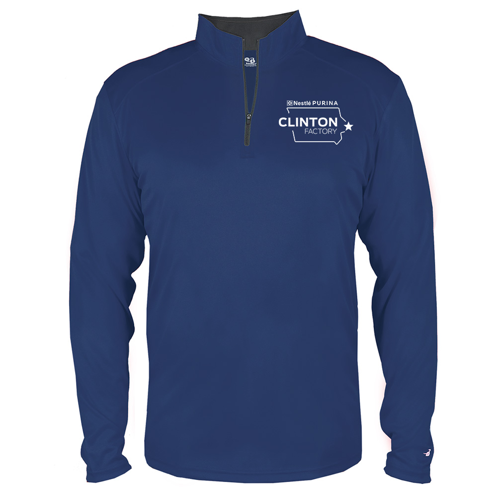 Nestle Clinton B-CORE 1/4 ZIP - Navy